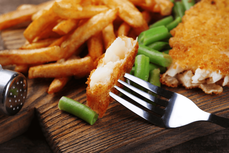 La recette du poisson pané de merlan