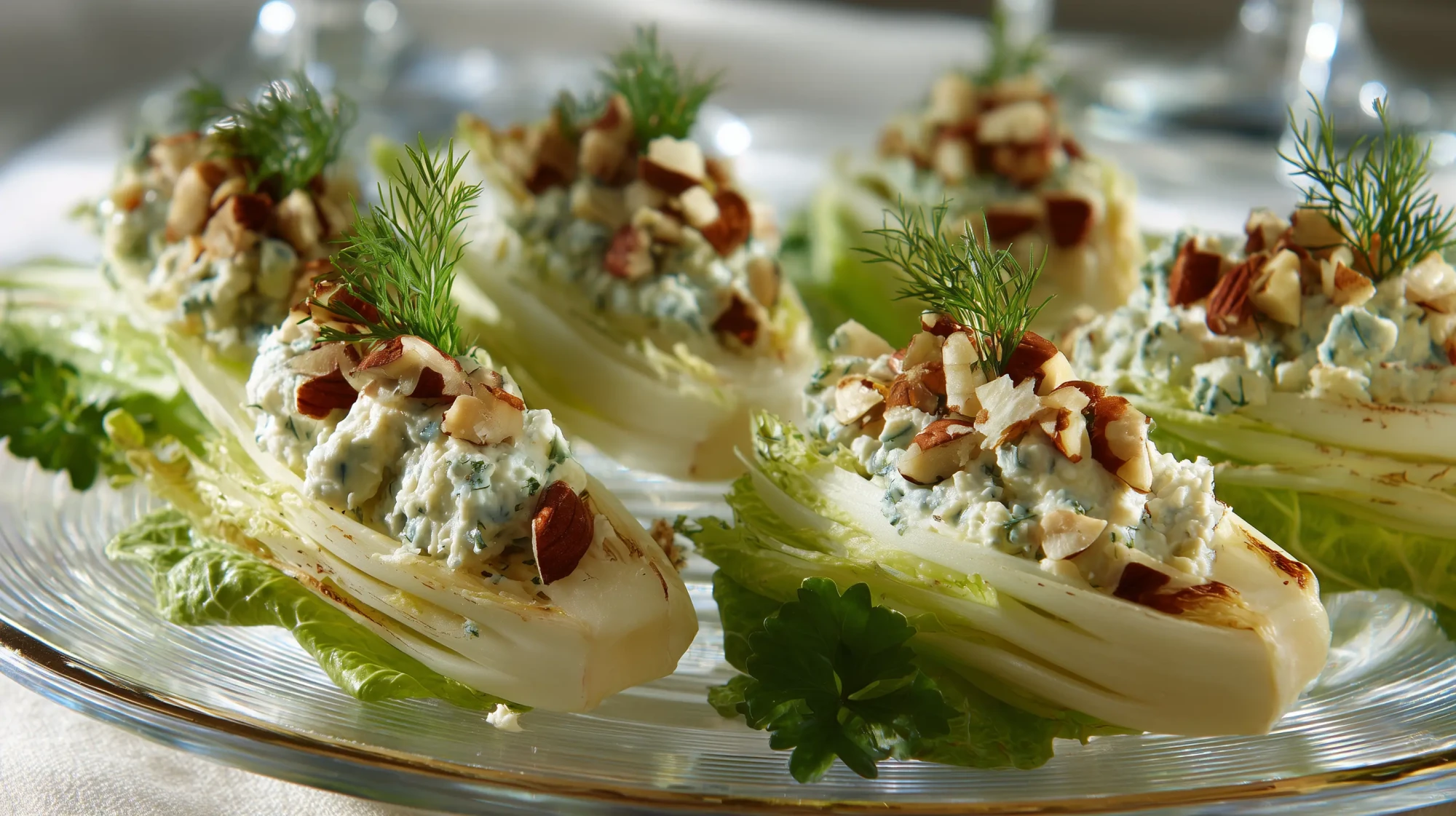 Endives au Fromage à Grignoter (Apéro Diététique)