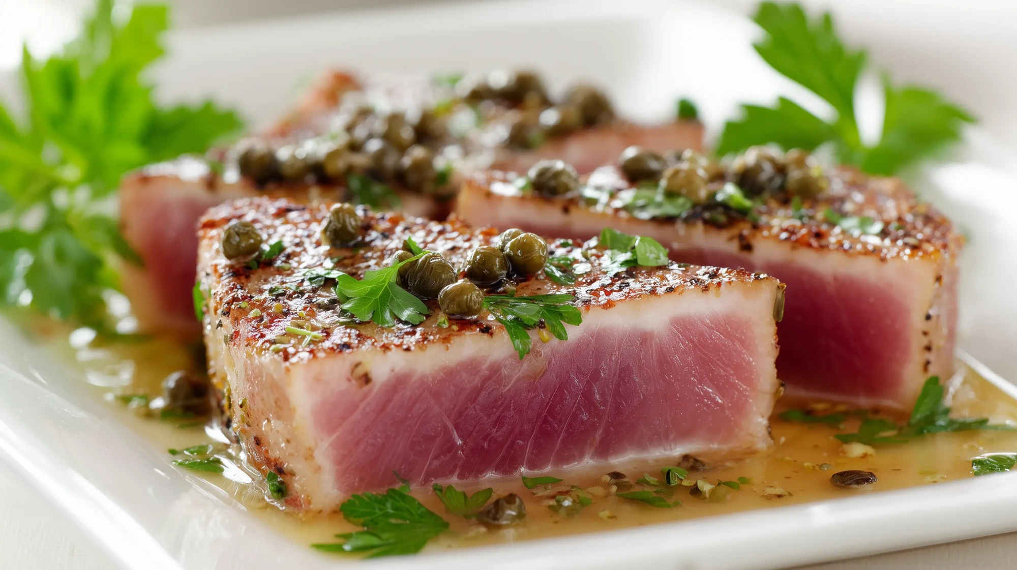 Filet de Thon aux Câpres
